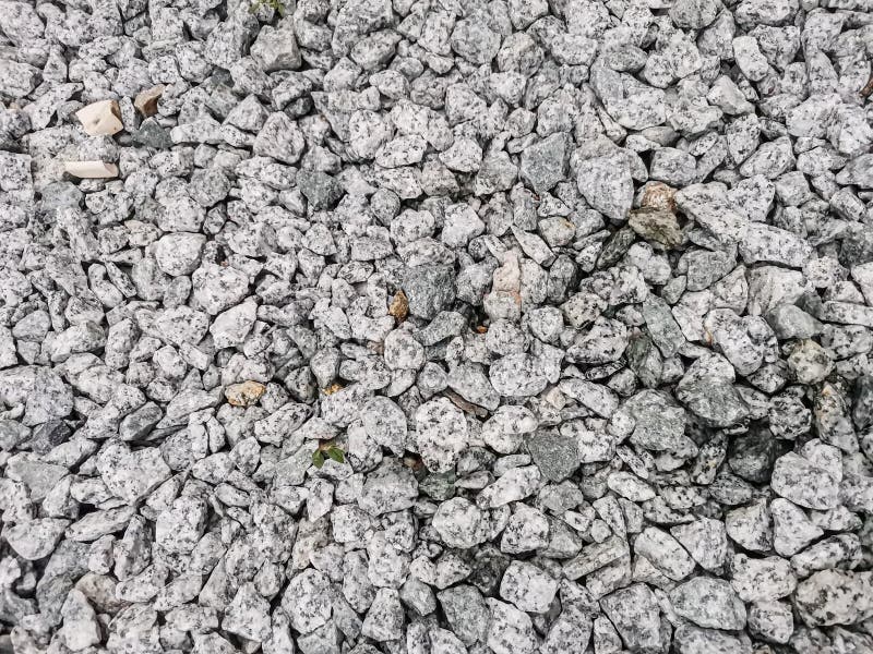 Coarse Gravel is Used for a Variety of Constructions Stock Photo ...