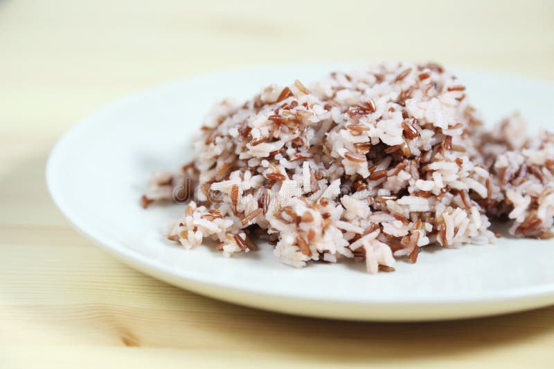 Coarse Rice stock photo. Image of lifestyle, heap, thai - 30369850