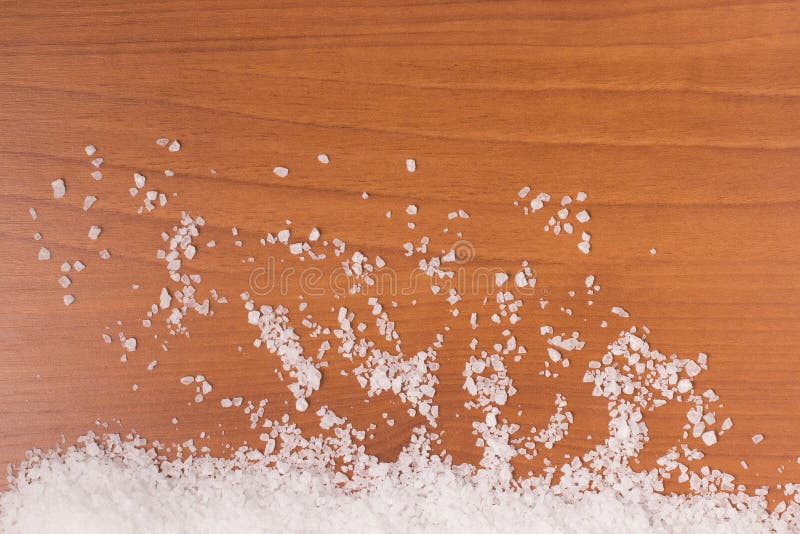 Coarse salt frame stock photo. Image of coarse, sodium - 75249160