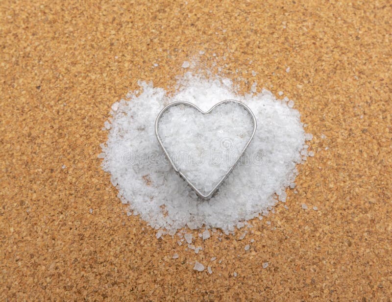 Coarse Salt Heart Stock Photos - Free & Royalty-Free Stock Photos from ...