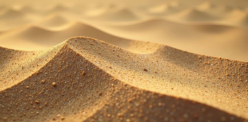 Coarse, Textured Sand; Deep Shadows, Uneven Surface , Granular, Beige, Bumpy Stock Illustration ...