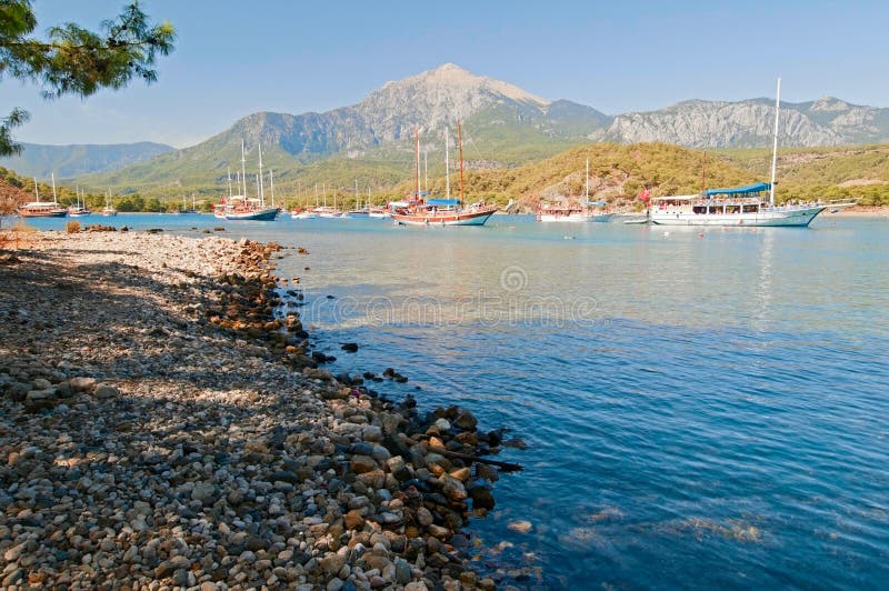 Coast stock image. Image of outdoors, turkey, mediterranean - 21657631