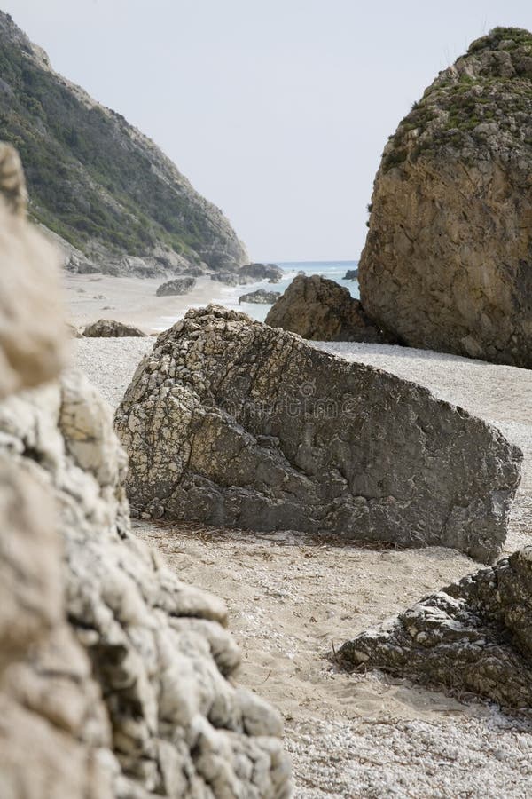 Coast stock photo. Image of coast, beachscape, rock, pebbles - 886260