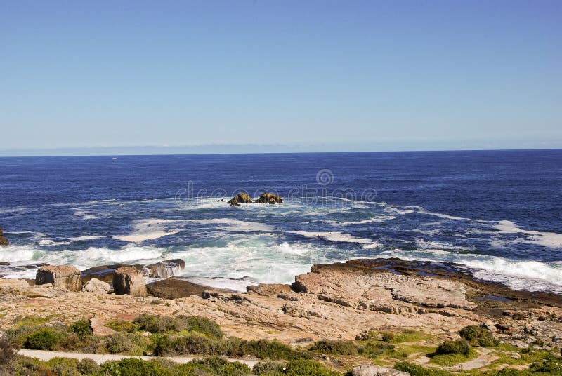 Coast of Africa - Cape Point Stock Image - Image of coastline, exterior ...