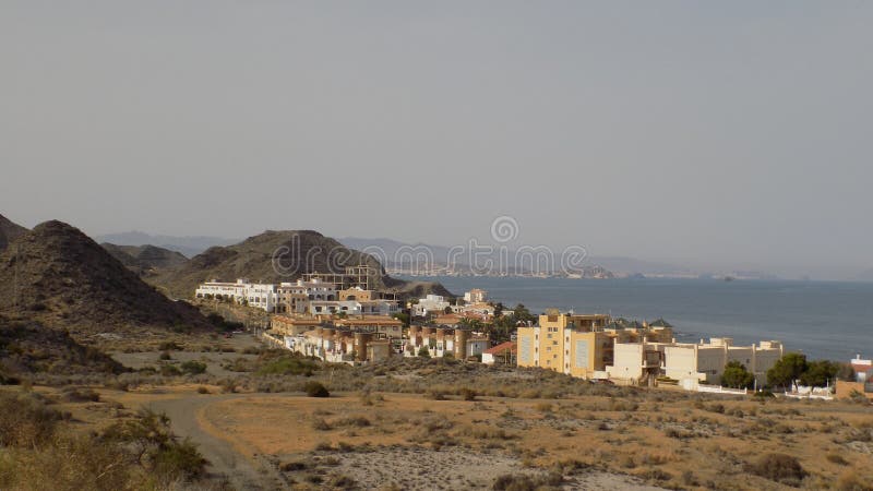 Coast of Almeria-Spain stock photo. Image of view, ruins - 79900846