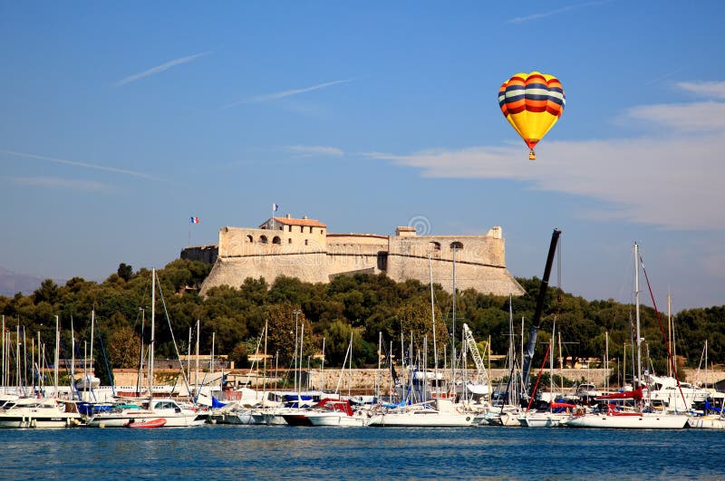 View of Antibes (France,french Stock Photo - Image of city, trip: 3380146