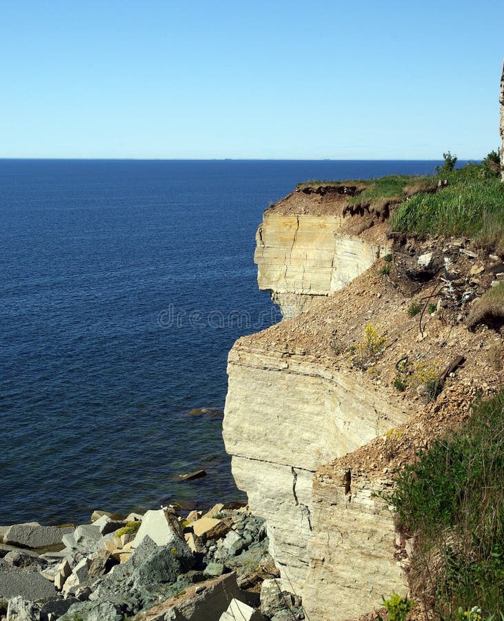 Coast of Baltic sea stock photo. Image of estonian, place - 21338708