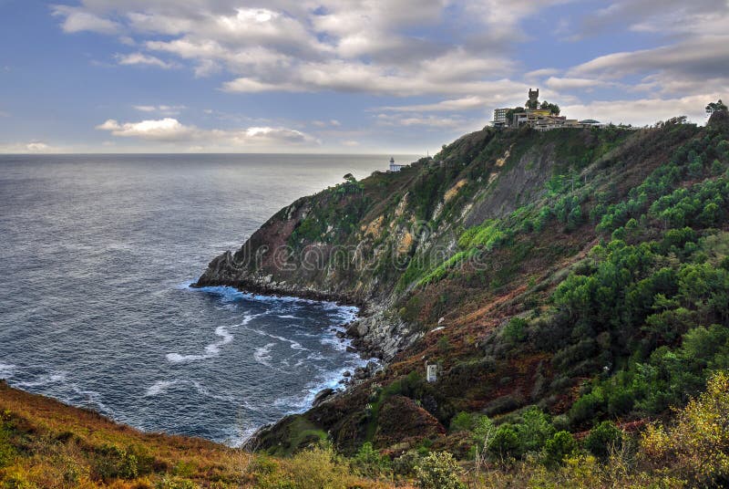 The Coast of the Bay of Biscay Stock Photo - Image of plata, coast ...