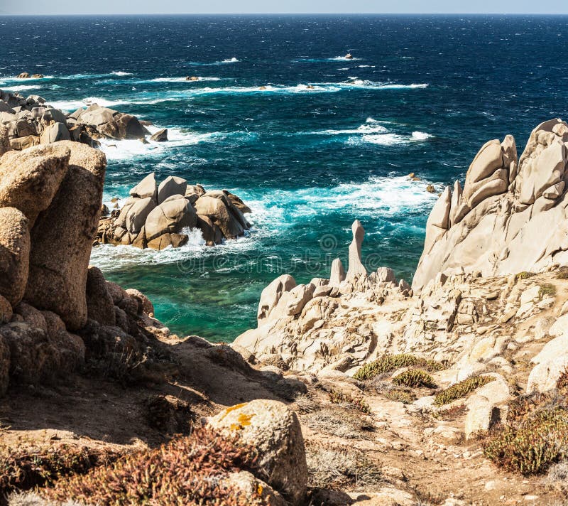 Coast of Capo Testa - Sardinia, Italy Stock Photo - Image of idyllic ...