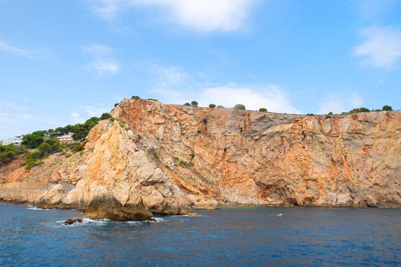 Coast Costa Brava stock photo. Image of seaside, travel - 217080818