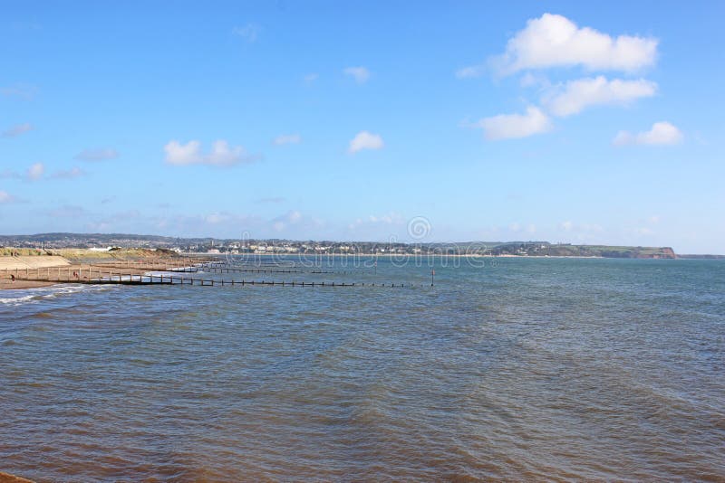 Dawlish Warren Beach, Devon Stock Image - Image of fence, devon: 122972043