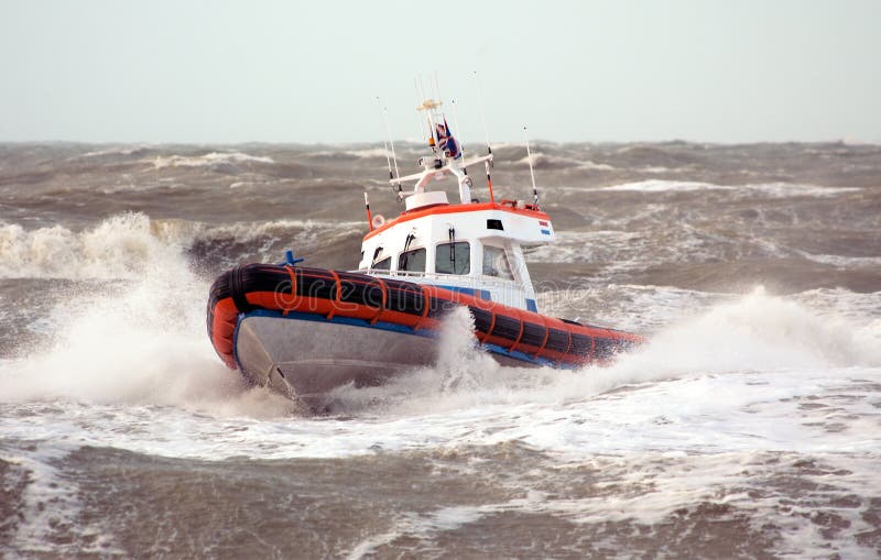 Coast guard during storm stock image. Image of risk, nave - 2912657
