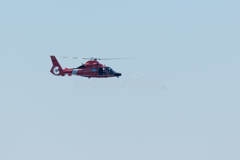 Coast Guard Dolphin Helicopter Editorial Image - Image of survivor ...