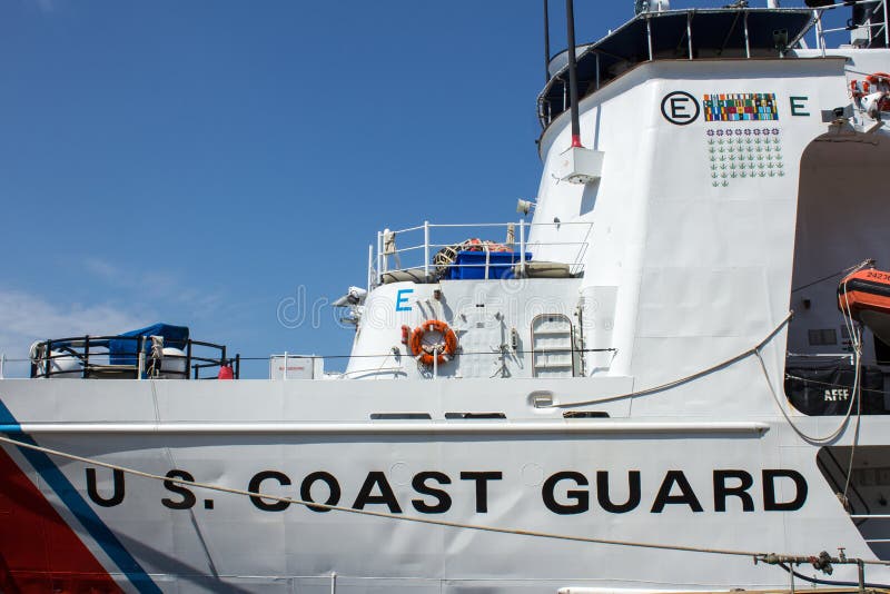 Coast Guard Front Side editorial stock image. Image of united - 59195889