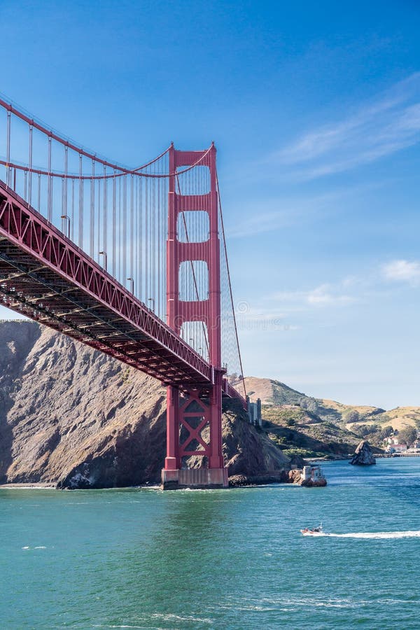 Coast Guard at Golden Gate editorial photo. Image of american - 79626496