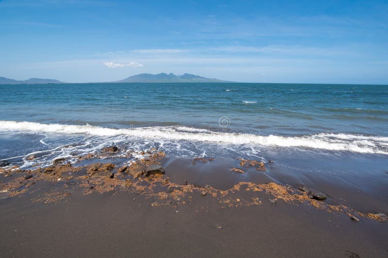 The Coast of Indian Ocean on Island Java Stock Photo - Image of asian ...