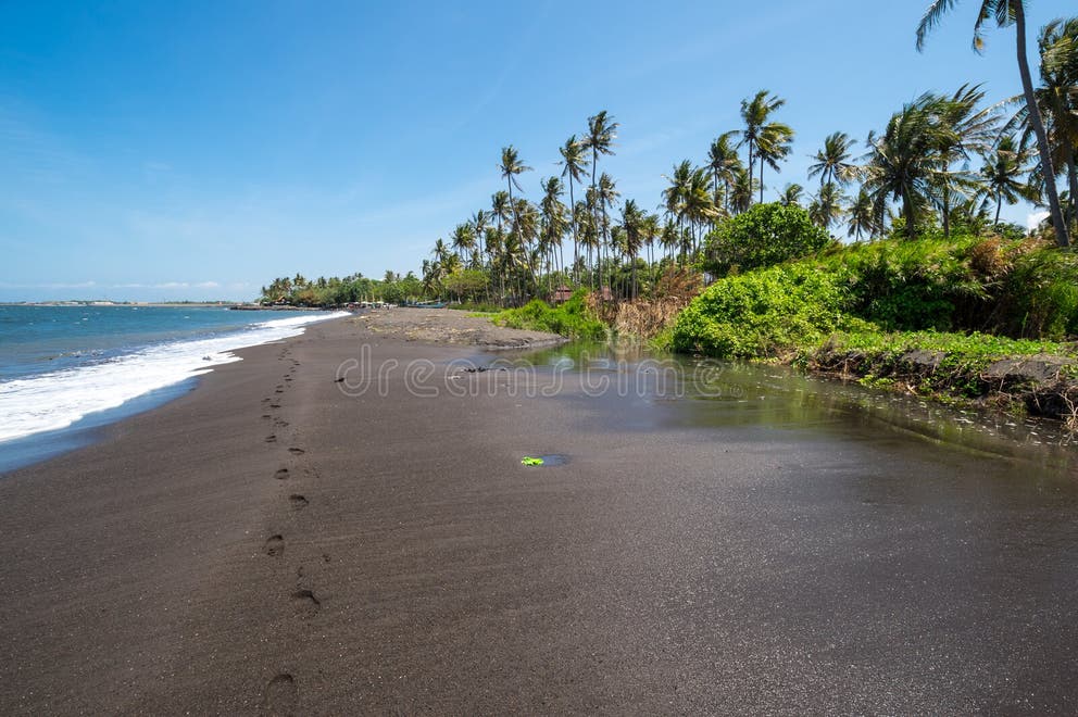 The Coast of Indian Ocean on Island Java Stock Image - Image of java ...