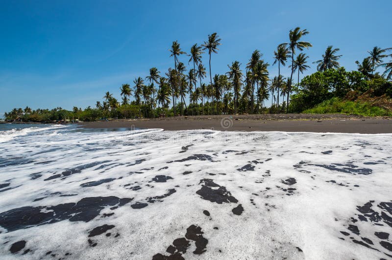 The Coast of Indian Ocean on Island Java Stock Photo - Image of coast ...