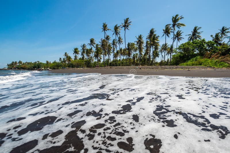 The Coast of Indian Ocean on Island Java Stock Photo - Image of scenery ...