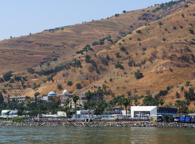 Coast of the Kineret Lake, Israel Stock Image - Image of nature ...