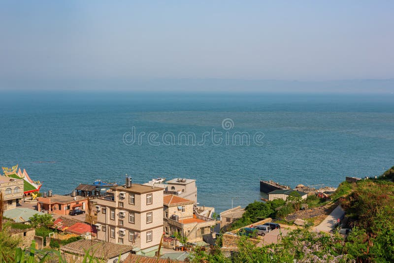 Coast Landscape of the Beigan Island Stock Image - Image of matsu ...