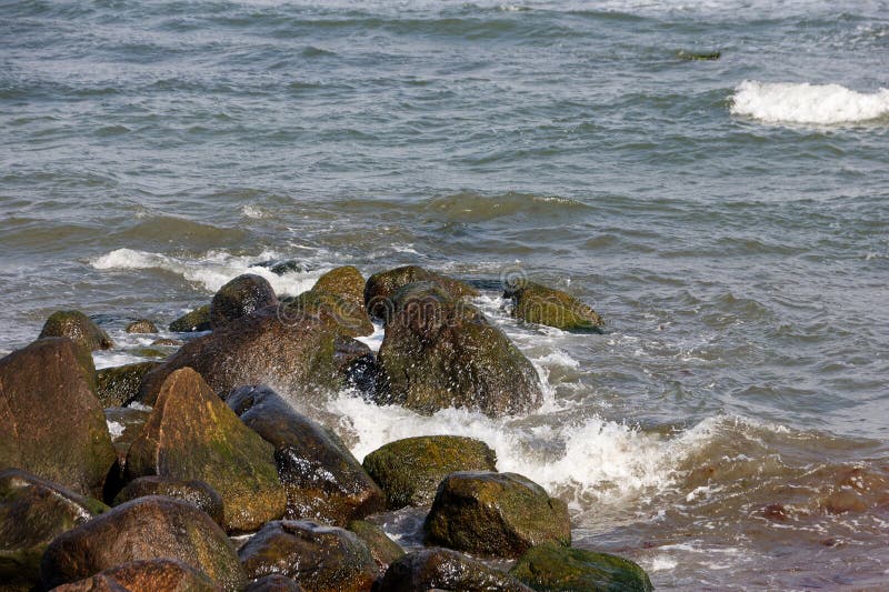 Coast Line at the Baltic Sea at Spring Time Stock Image - Image of ...