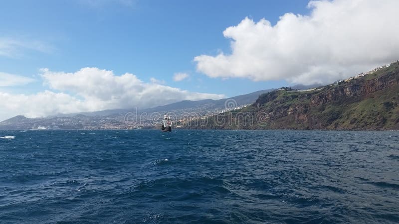 Coast of Madeira in spring stock photo. Image of hike - 117130404