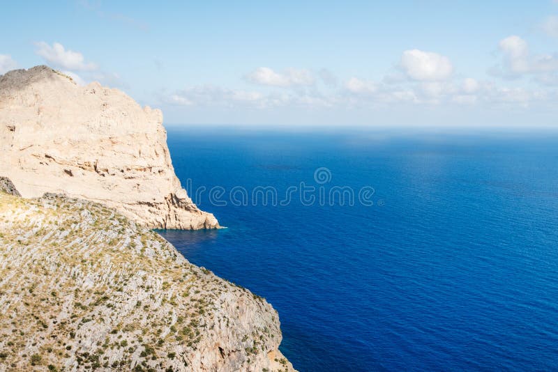 The Coast of Mallorca Balearic Islands Stock Photo - Image of paradise ...
