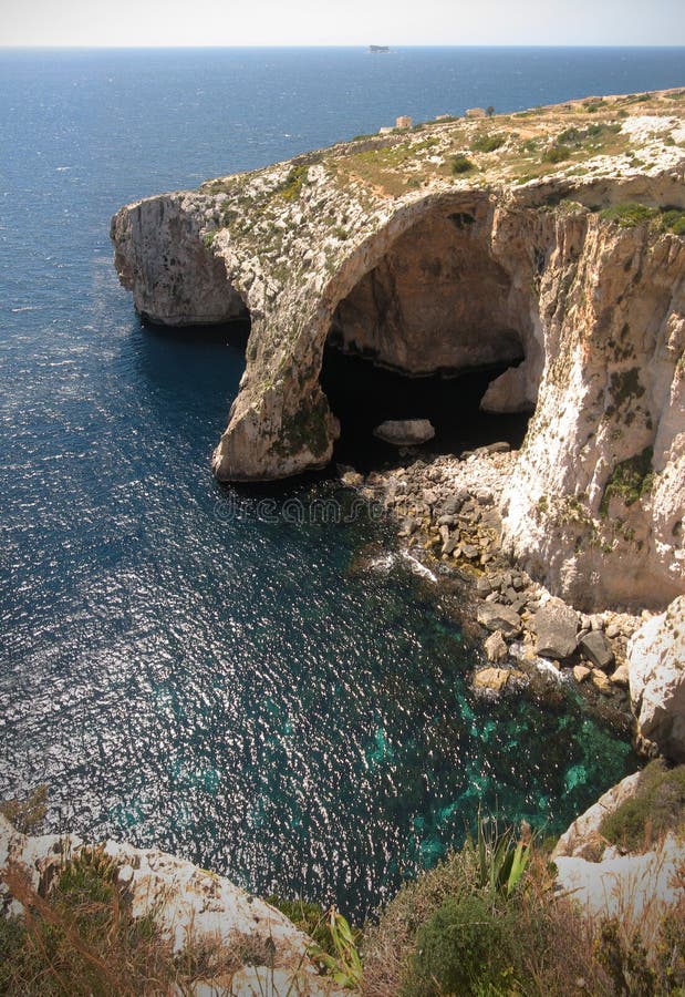 Coast of Malta stock photo. Image of seaside, area, coastal - 11484874