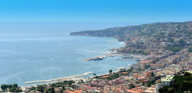 Coast of Naples, Italy stock image. Image of seaside - 36721535