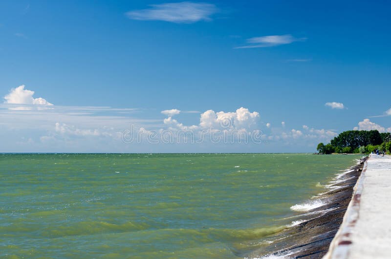 The Coast of the Ob Sea on a Summer Sunny Day Stock Photo - Image of ...