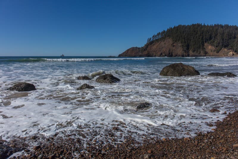 Coast of Oregon stock photo. Image of nature, park, beach - 186420346