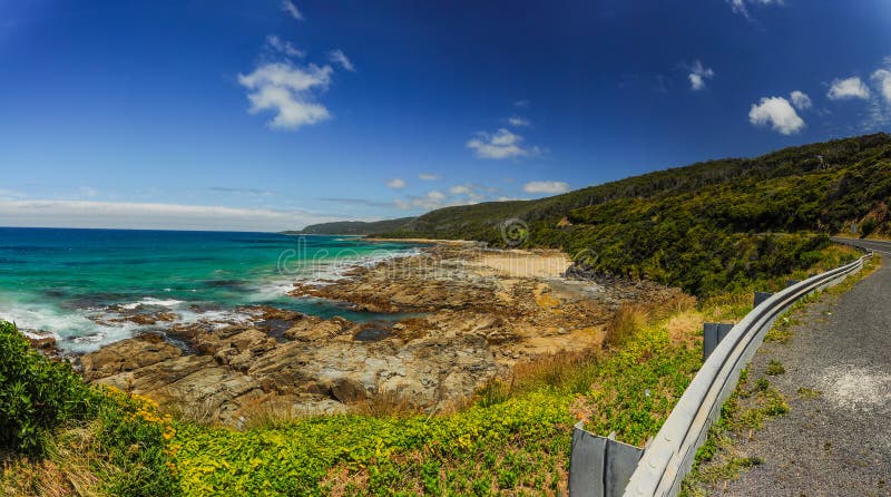 Coast of the Pacific Ocean. Stock Photo - Image of panorama, journey ...