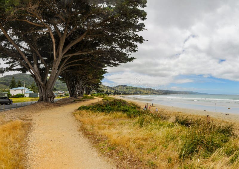 Coast of the Pacific Ocean. Stock Photo - Image of panorama, journey ...