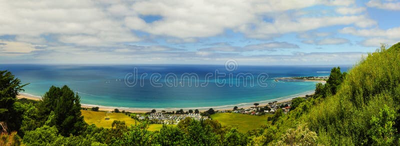 Coast of the Pacific Ocean. Stock Image - Image of beauty, turquoise ...