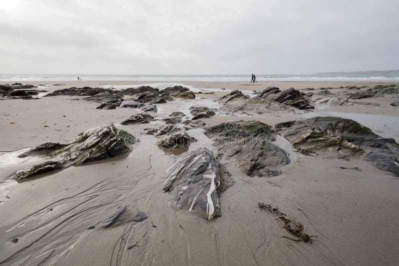 On the Coast Path Cornwall England Uk Stock Image - Image of ...