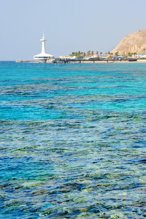 Coast of the Red Sea stock photo. Image of israel, rocks - 91243244