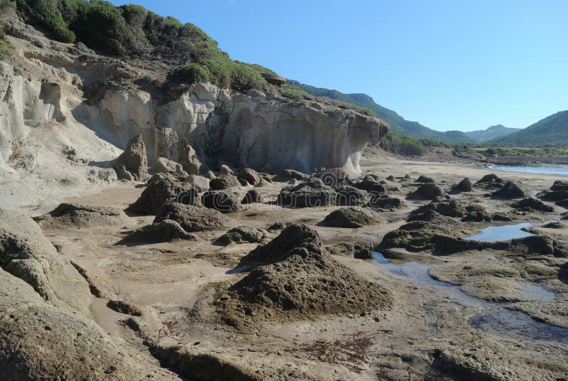 The coast of Rocca Lada stock image. Image of river - 311014997
