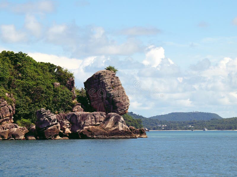 Coast and Rocks of Small Islands 39 Stock Photo - Image of asia, rock ...