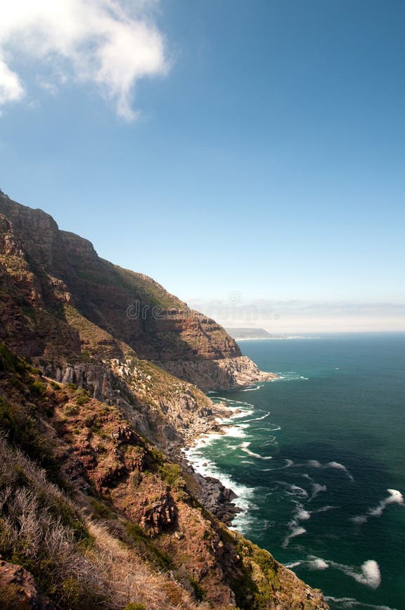 Coast in South Africa stock image. Image of outdoor, cliff - 26647583