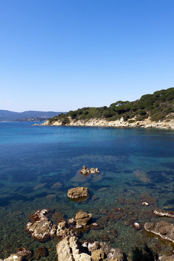 Coast from the Var, france stock photo. Image of macopy - 28353450