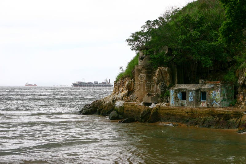 The Coast of Waterfall Bay Park, Hong Kong 1 July 2005 Stock Photo ...