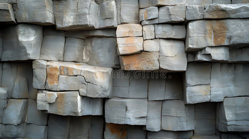 Coastal Basalt Column Cliff Texture, Ocean Background, Architectural ...