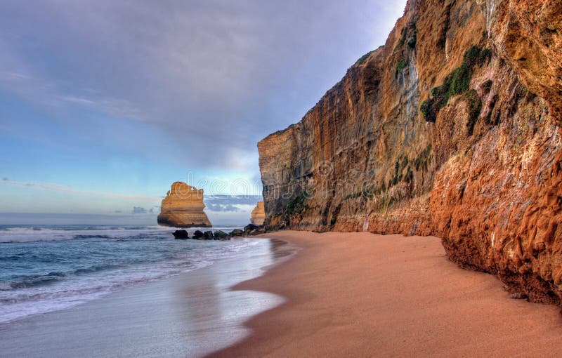 Coastal cliff landscape stock photo. Image of nature - 14731776