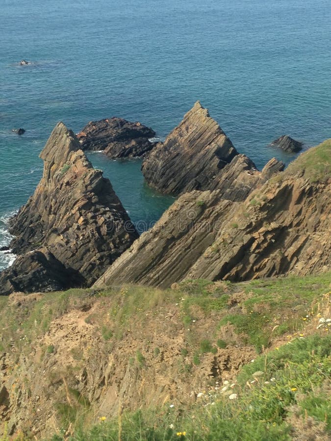 Coastal Cliffs stock image. Image of ocean, landscape - 141019449