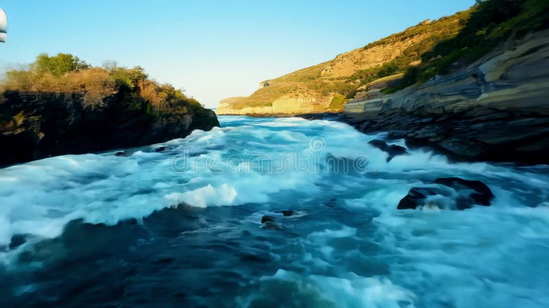 Coastal Cliffs and Ocean Waves Captured in a Dramatic Fly-through ...