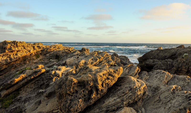 Coastal cliffs stock image. Image of picturesque, horizon - 69795473
