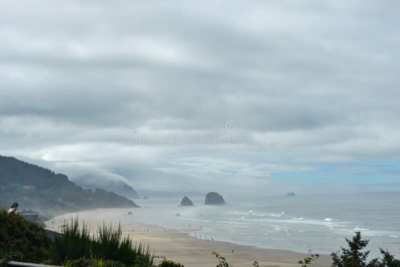 Coastal clouds stock photo. Image of natural, water, dramatic - 50473378