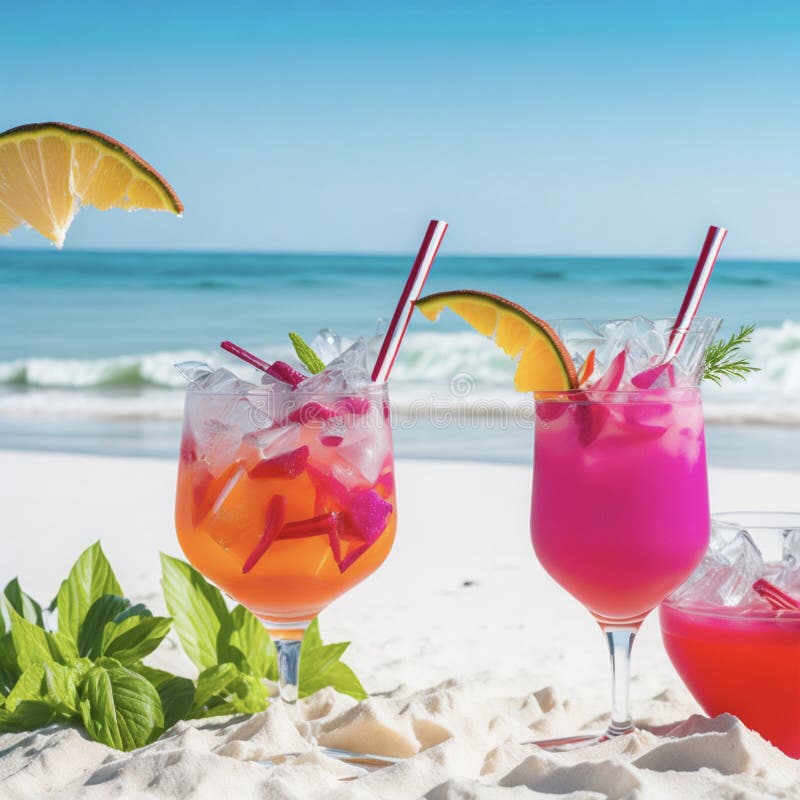 Sipping Cocktails Stock Illustrations 284 Sipping Cocktails Stock