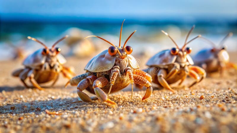 Coastal Critters: Tiny Shell-Bound Creatures Navigate the Shifting ...